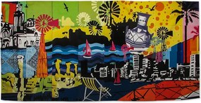 Sablio Ručník Malba - 50x100 cm