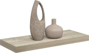 Plovoucí nástěnná police dub 60 x 23,5 x 3,8 cm MDF 323874