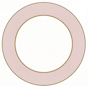 Pip Studio La Majorelle talíř Ø21,5cm, růžový