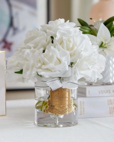 Côte Noire Luxury Grand Bouquet kytice 13 parfémovaných růží Ivory White