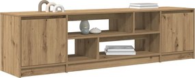 TV skříňka dub artisan 188,5x41x50 cm kompozitní dřevo 3328425