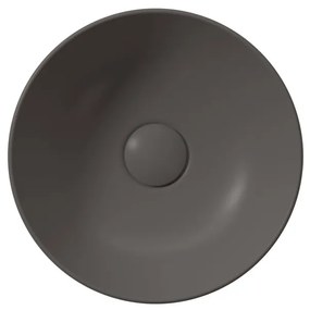 GSI PURA keramické umyvadlo na desku, průměr 32cm, bistro mat 885416