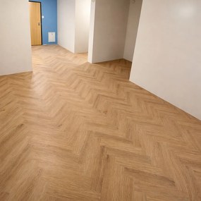 Egibi, AKCE: Kliková podlaha se zámky Vinylová podlaha kliková Canadian Design Herringbone Premium Whistler, 625 x 125 mm