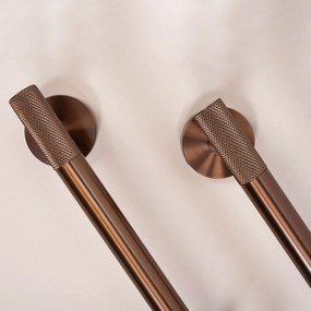 Rea Modern, koupelnový věšák na ručníky 60cm, 6603, měděná matná, REA-98001
