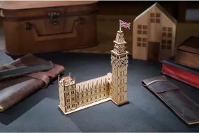 Ugears 3D dřevěné mechanické puzzle Big Ben