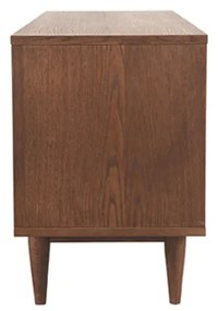 LABEL51 dřevěný příborník JULE tmavý 60x130 cm ME-70.033
