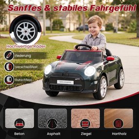 Costway Dětské autíčko 12 V BMW Mini Design Elektrické autíčko