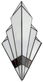 Nástěnná lampa Tiffany Trinagl – 23x13x43 cm