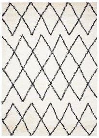 Kusový koberec shaggy Primka krémový 200x290cm