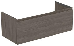 Ideal Standard Finesse - Umyvadlová skříňka, 100x44x38 cm, 1 zásuvka, Dark Elm E3384UR