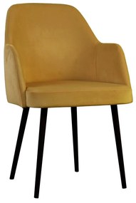 Jídlení židle Caprice 4 - hořčicově žlutá