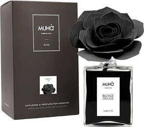 Muhà Rose difuzér s dřevěnou růží Legni e Tè Objem: 200 ml
