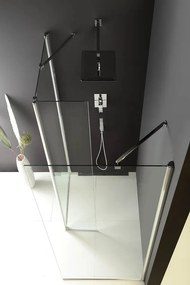 Polysan, MODULAR SHOWER stěna pro instalaci na zeď, pro připojení otoč.panelu 1000 mm, MS3A-100