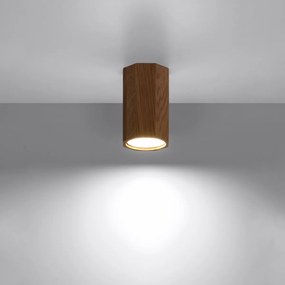 Sollux Lighting Stropní svítidlo ZEKE 10 dub