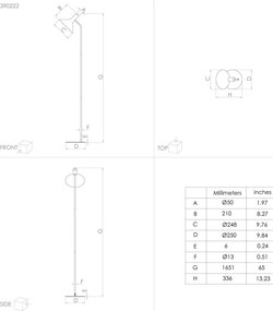 Eglo 390222 - Stojací lampa MORESCANA 1xE27/28W/230V černá