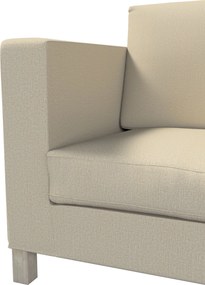 Potah na pohovku IKEA  Karlanda 3-místná nerozkládací, krátký barva béžová látka pletený vzor