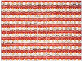 GALISON Oboustranné puzzle Andy Warhol Campbell's Soup Cans / 500 dílk