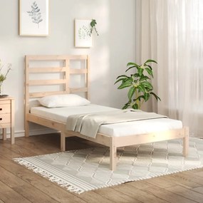 Rám postele masivní dřevo 100 x 200 cm