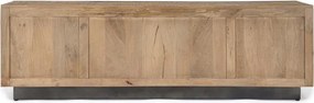 BIZZOTTO TV stolek HAROLD hnědý 180x44 cm 0747452
