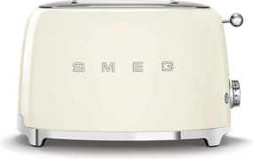 Topinkovač smeg 50's retro style 2x2 krémový 950w