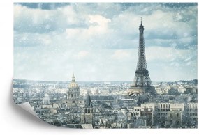 Fototapeta Pohled Na Paříž Omyvatelný vlies 270x180