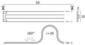 P 78454 Pro LED Strip Gold P150 COB 930 5m 68W 1270lm/m 528LEDs/m 3000K - PAULMANN