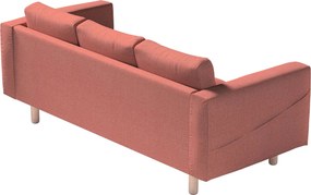 Potah na pohovku IKEA Norsborg 3-místná barva hnědá látka pletený vzor