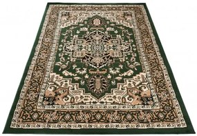 Klasický kusový koberec EUFRAT Q011A zelený Rozměr: 70x140 cm