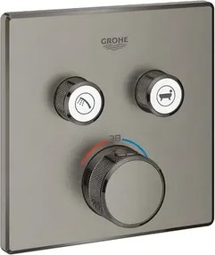 Grohe Grohtherm SmartControl kartáčovaný Hard Graphite / Termostatická