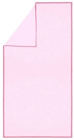 Rychleschnoucí ručník 80x40 cm, růžový SPRINGOS MENORCA