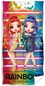 Carbotex Osuška Panenky Rainbow High Fashion Party 70x140 cm
