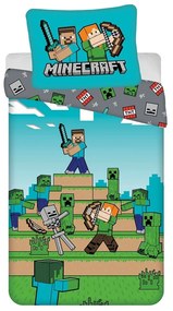 Jerry Fabrics Povlečení Minecraft - Sssleep Tight | 140 x 200 cm / 70 x 90 cm