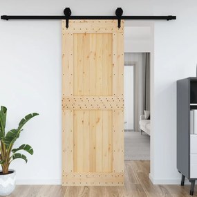 Dveře NARVIK 85 x 210 cm masivní borové dřevo - Default Title