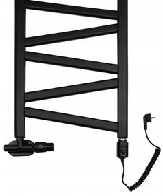Regnis Kalipso MIX, Topné těleso 540x1600mm, 657W, černá matná, MK1600/500/50BLACK