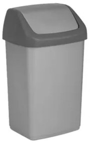Odpadkový koš SWING 15L, šedý