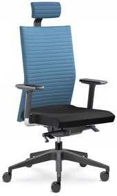 LD seating Element 435-SYS - Kancelářská židle  - modrá/černá