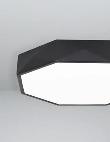 LED stropní svítidlo Eben 40 černé