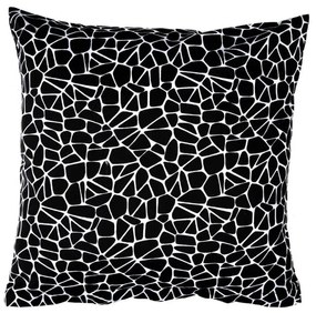 XPOSE® Povlak na polštář NICE - černá 40x40 cm