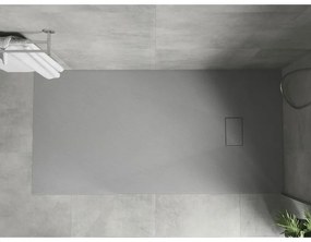 Mexen Hugo, SMC obdélníková sprchová vanička 170 x 80 cm, šedá, 42618017