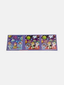 Sinsay - Magnetické puzzle s vesmírným motivem 40 kusů - vícebarevná