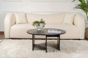 Designový konferenční stolek Zakwani 90 cm černý