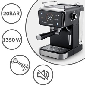 Kávovar pákový 20 bar Berdsen BD-771 černý