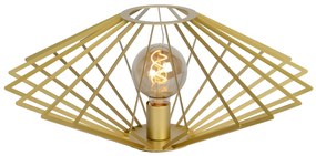 Lucide 73507/52/02 stolní lampa Diamond matně zlaté, E27, ø52cm