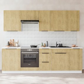 CREMONA bc | dolní skříňka 80 ZL 2F dřezová | 80 cm | bílá/cremona