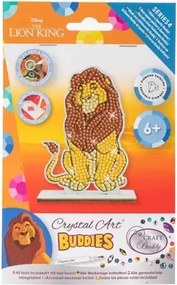 CRYSTAL ART Diamantové malování Lví král: Mufasa