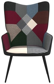 vidaXL Marketos Relaxační křeslo patchwork textil