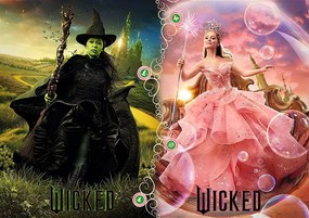 Trefl premium plus wicked: elphaba & glinda 1000 dílků