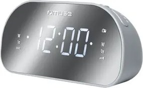 Muse M-170 CMR stříbrná / Budík s rádiem / FM