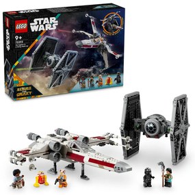 Lego stavebnice lego star wars 75393 stíhačka tie a x-wing – kombinovaná stavebnice