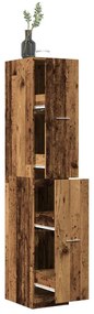 Skříňka na léky old wood 30 x 41 x 174,5 cm kompozitní dřevo 3309634